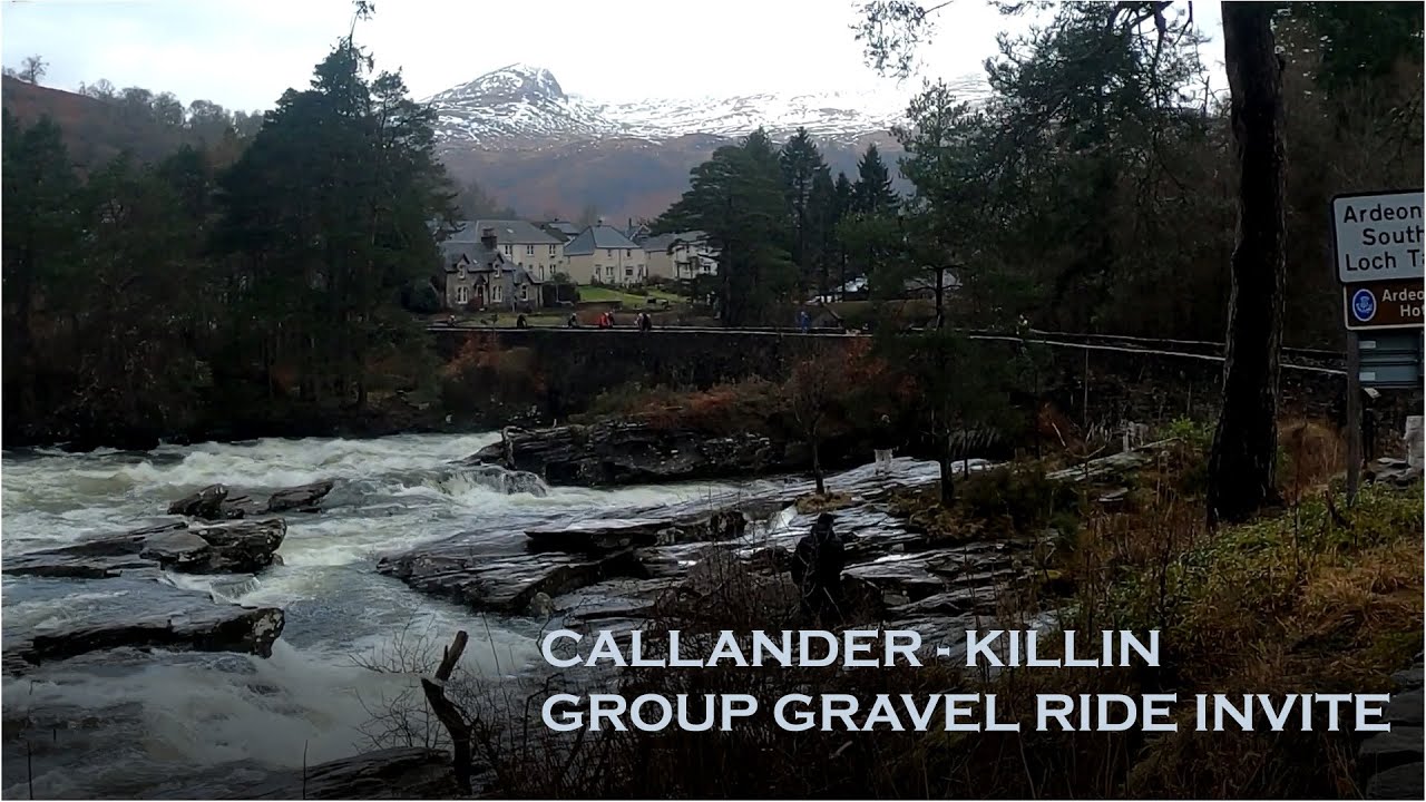 Callander Killin Gravel Ride Invite Oct 22 - YouTube