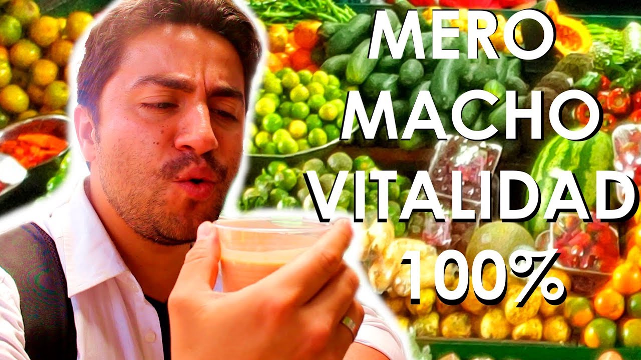 🇨🇴 Medellin Como es la Plaza de Mercado Bebida energizante el MERO ...