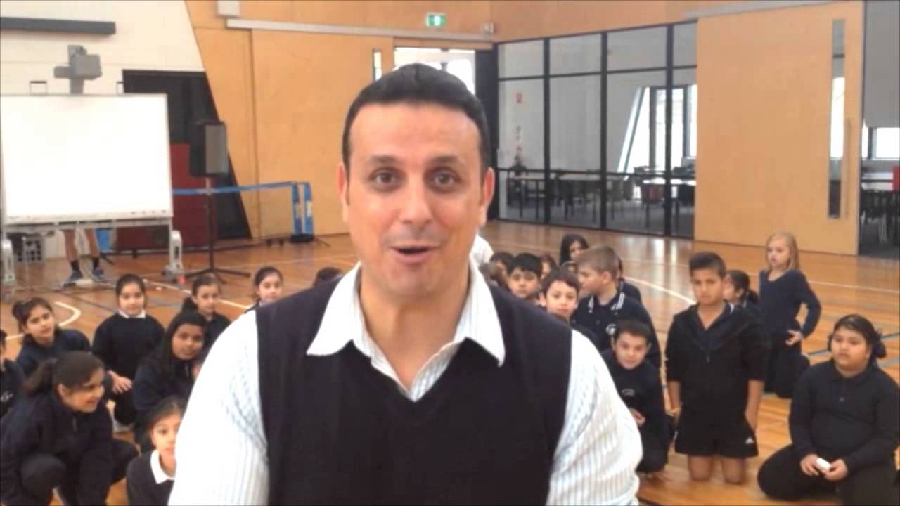 Felice Arena, children's author and Premiers' Reading Challenge ...