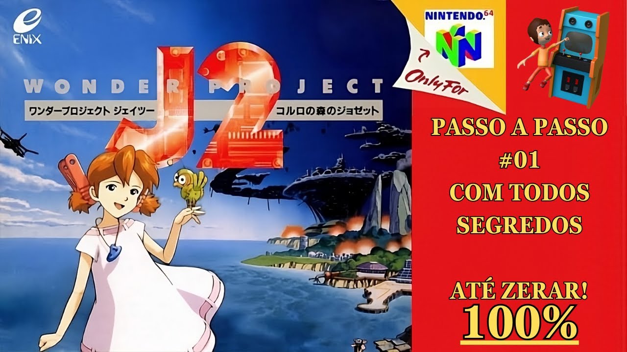 Wonder Project J2 N64 Nintendo 64 #01 Aprendendo Bons Modos - YouTube