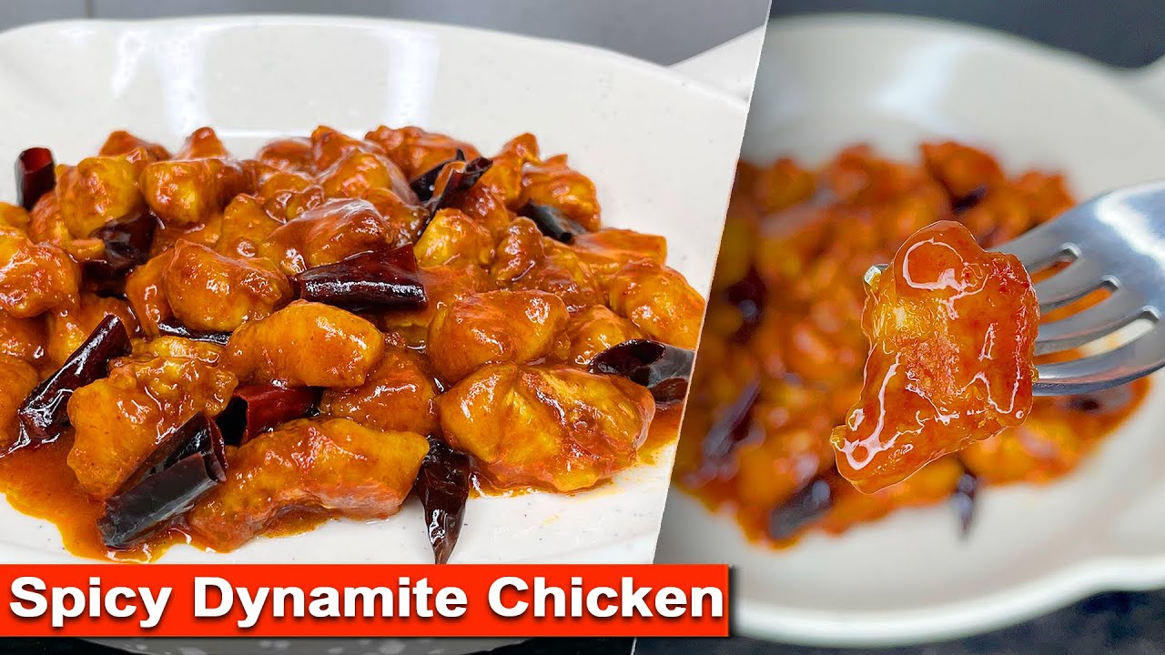 Dynamite Chicken | Spicy Chicken Starters Recipe | Chilli Chicken | How ...