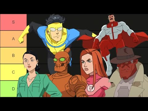Invincible Character Tier List (Season 1) - YouTube