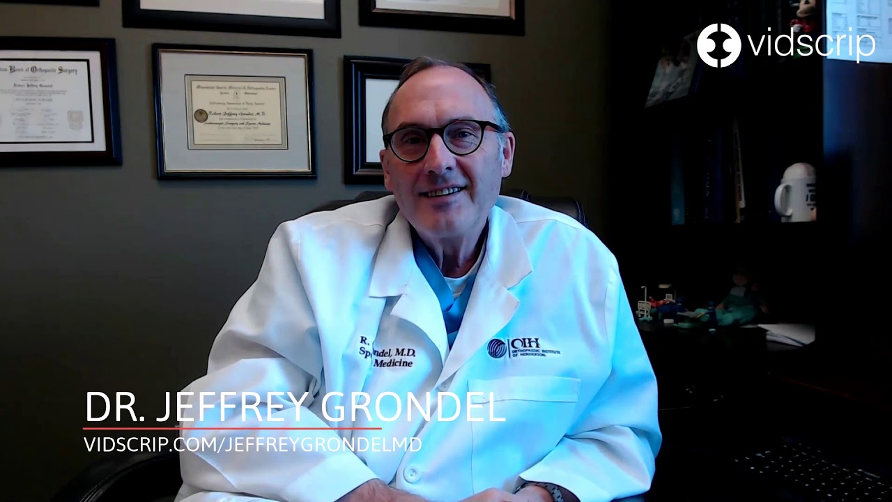 Meet Dr. Jeffrey Grondel, Orthopedic Surgeon - YouTube