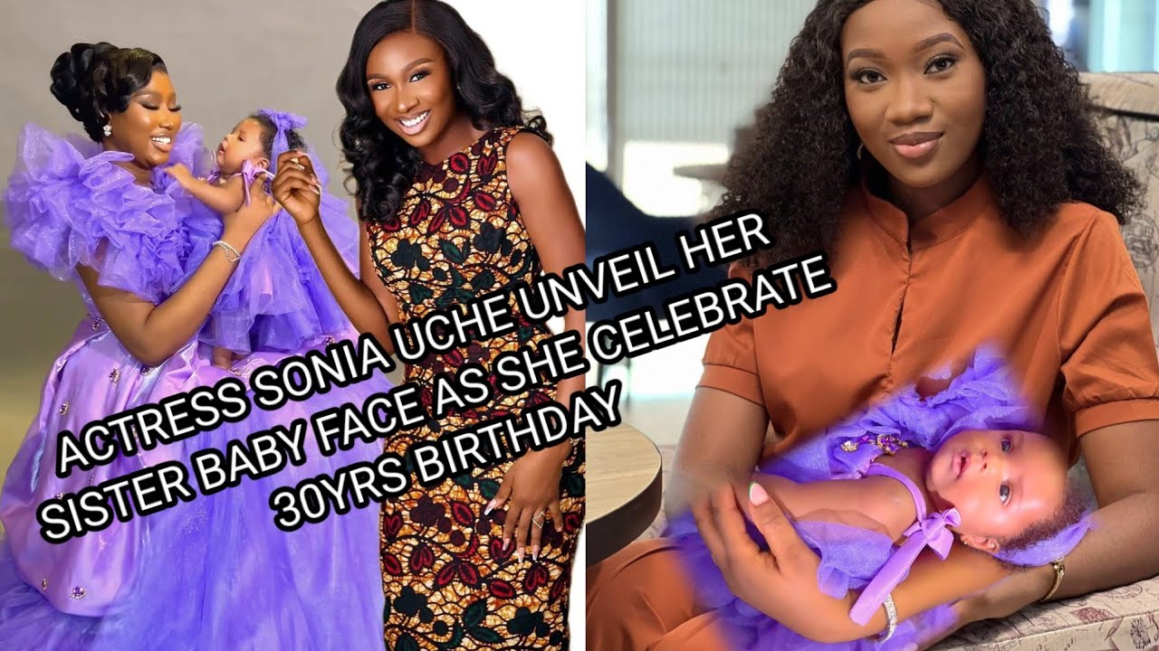 Sonia Uche & Chinenye Unveil face of their baby as they celebrate Ij ...