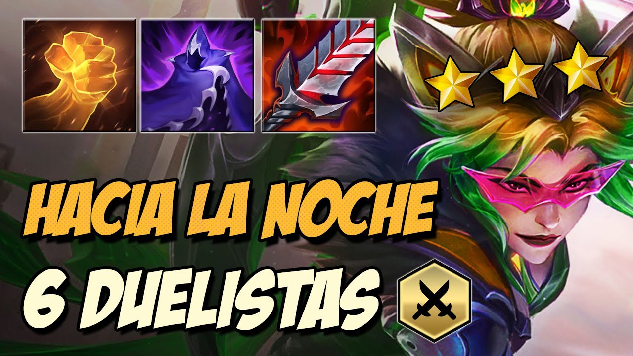 ⭐⭐⭐ Vayne Carry Con 6 Duelistas Está Rota Composición Meta Tft Set 8