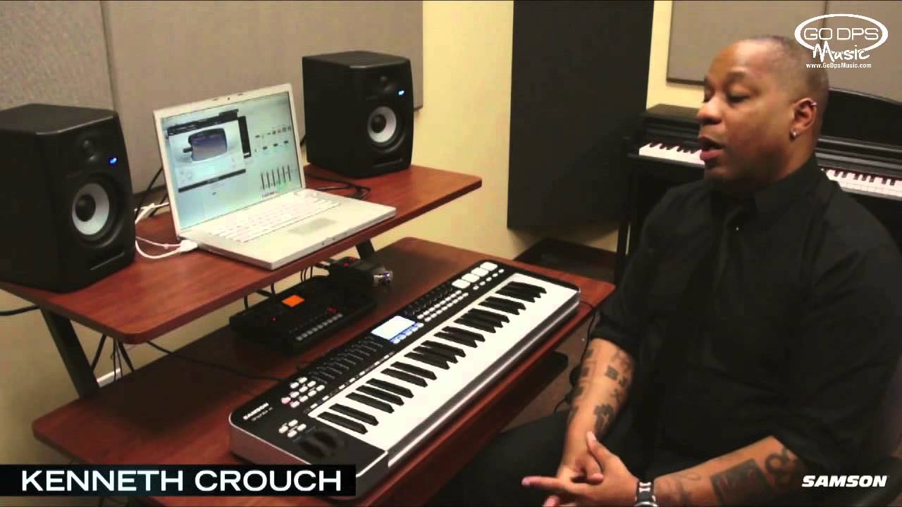 Samson Graphite 49 Midi Controller Overview with Kenneth Crouch - YouTube