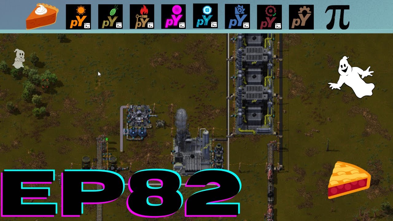 Factorio pYanodons | Starter Base Independence | Rubber Go Bounce ...