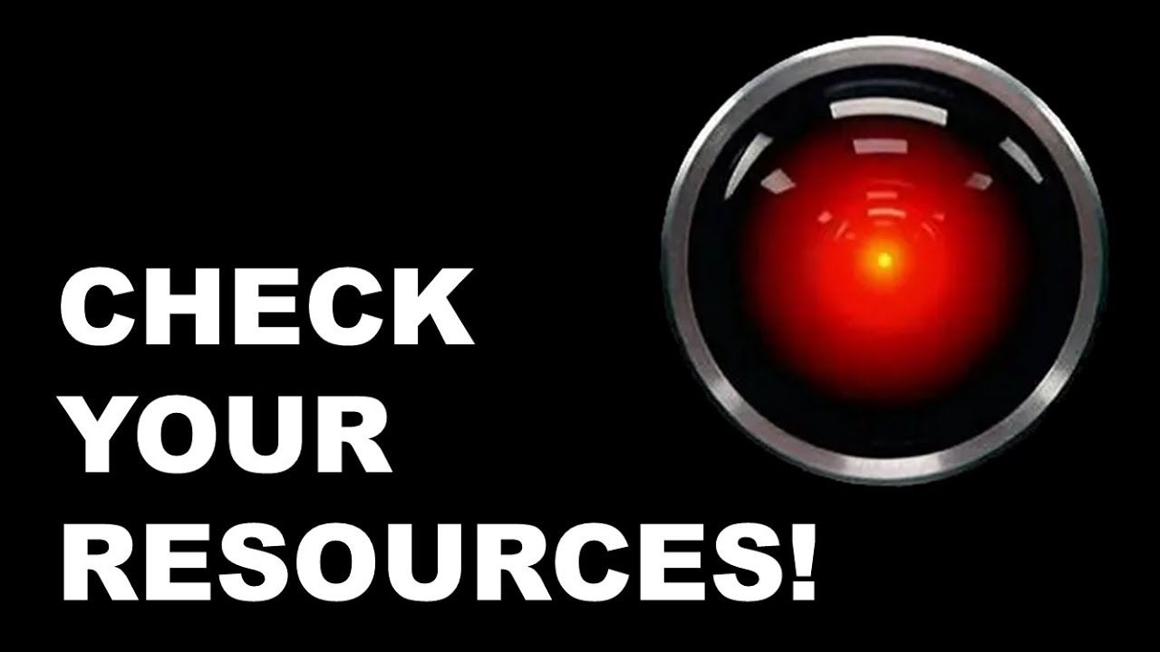 Check Your Resources! - YouTube