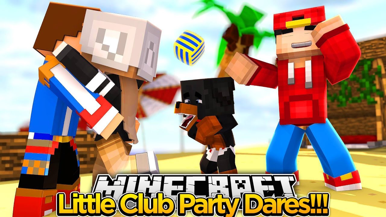 Minecraft Adventure - KISSING GIRLS & CRAZY DARES!! - YouTube