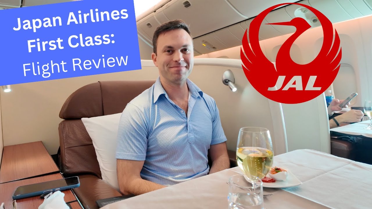 Japan Airlines First Class Review: Gourmet at 35,000 feet! - YouTube
