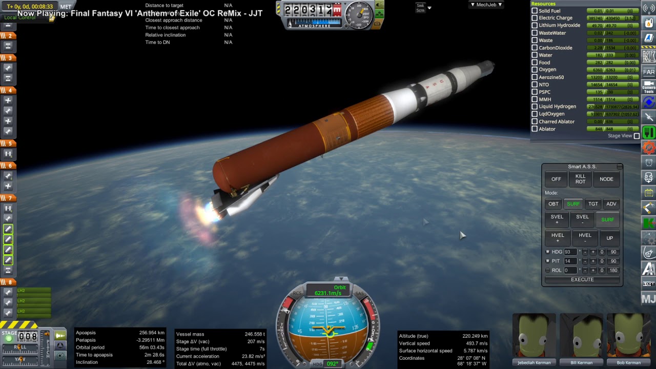 Realism Overhaul in KSP - Apollo on Shuttle-Derived Launcher? - YouTube