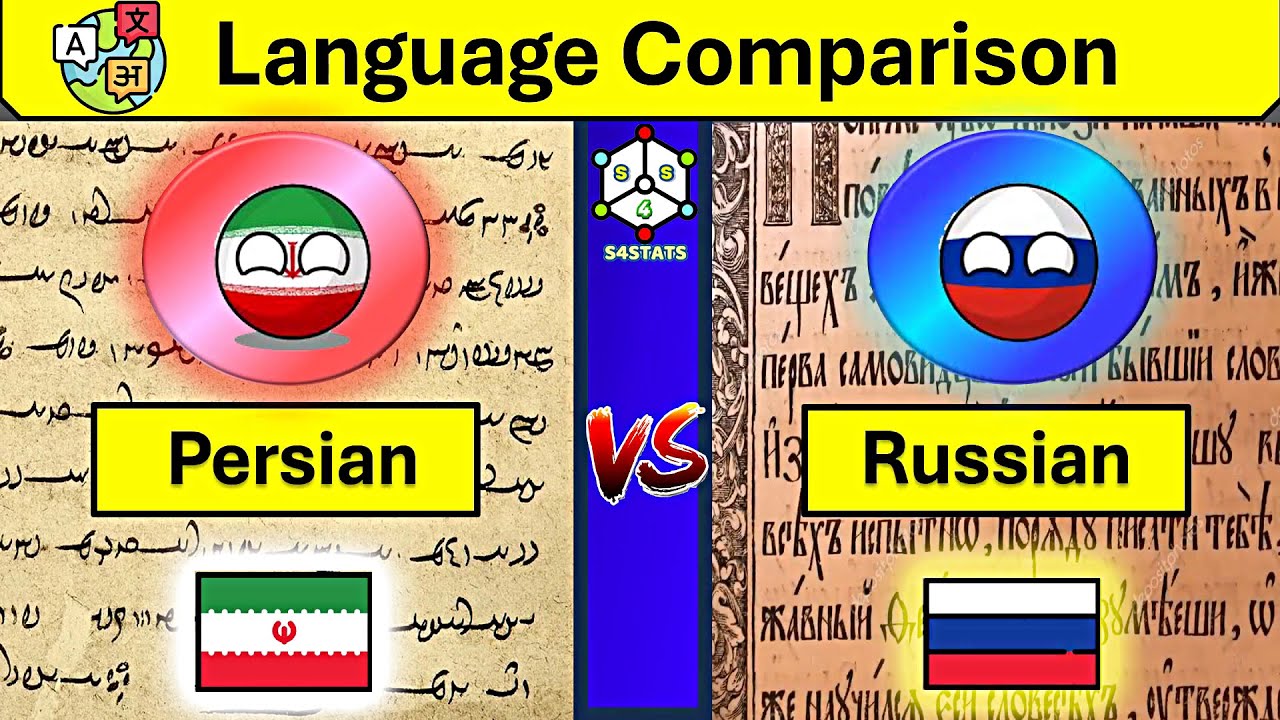 Persian Vs Russian Language comparison | Russian Vs Farsi Similarities ...