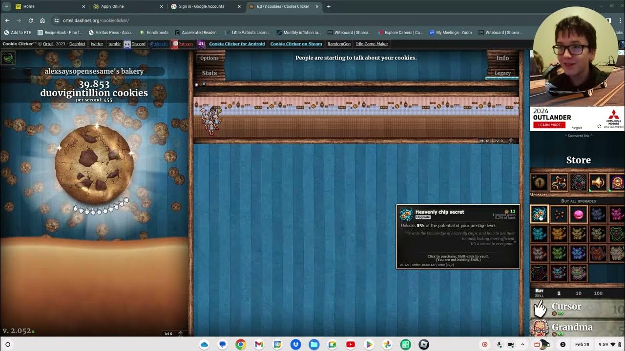 hacks for cookie clicker - YouTube