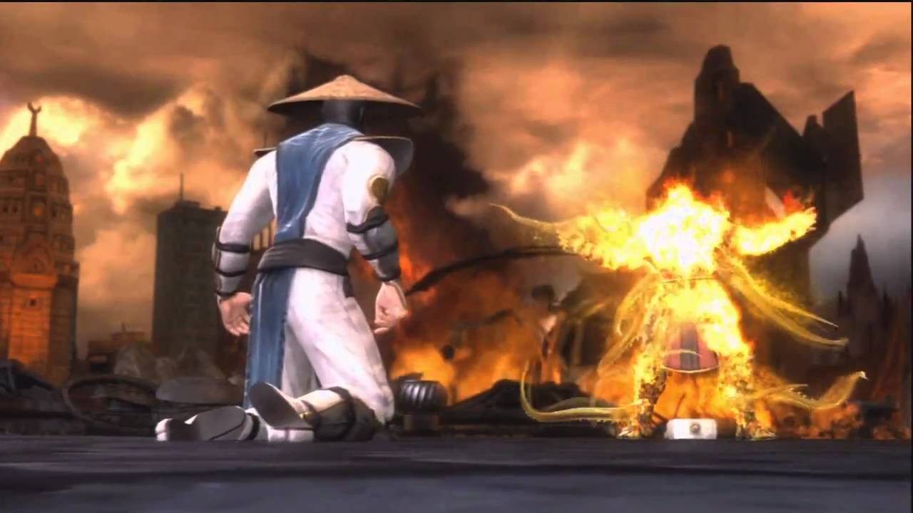 MK9 Story mode Shao Kahn last boss + Ending - YouTube