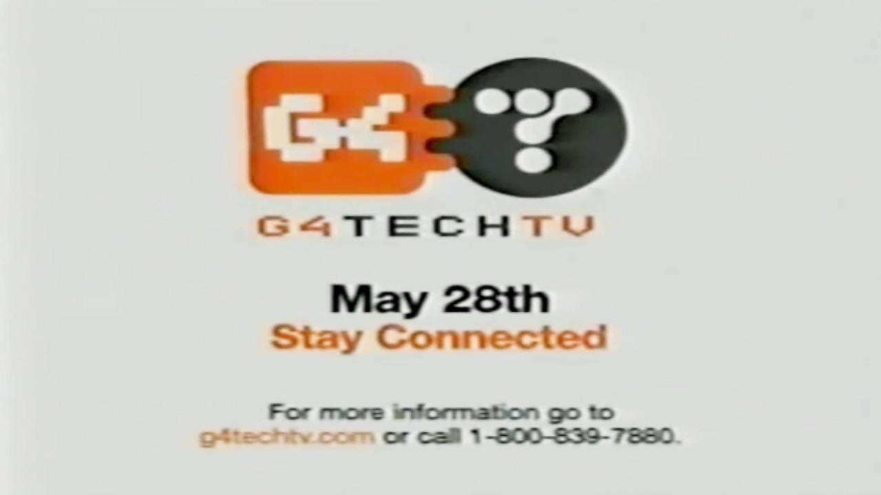 G4TechTV Promo Version 3 - YouTube