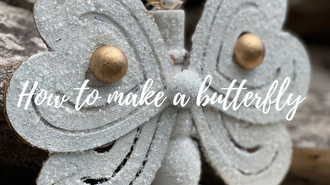 How to Make Easy Butterfly - YouTube