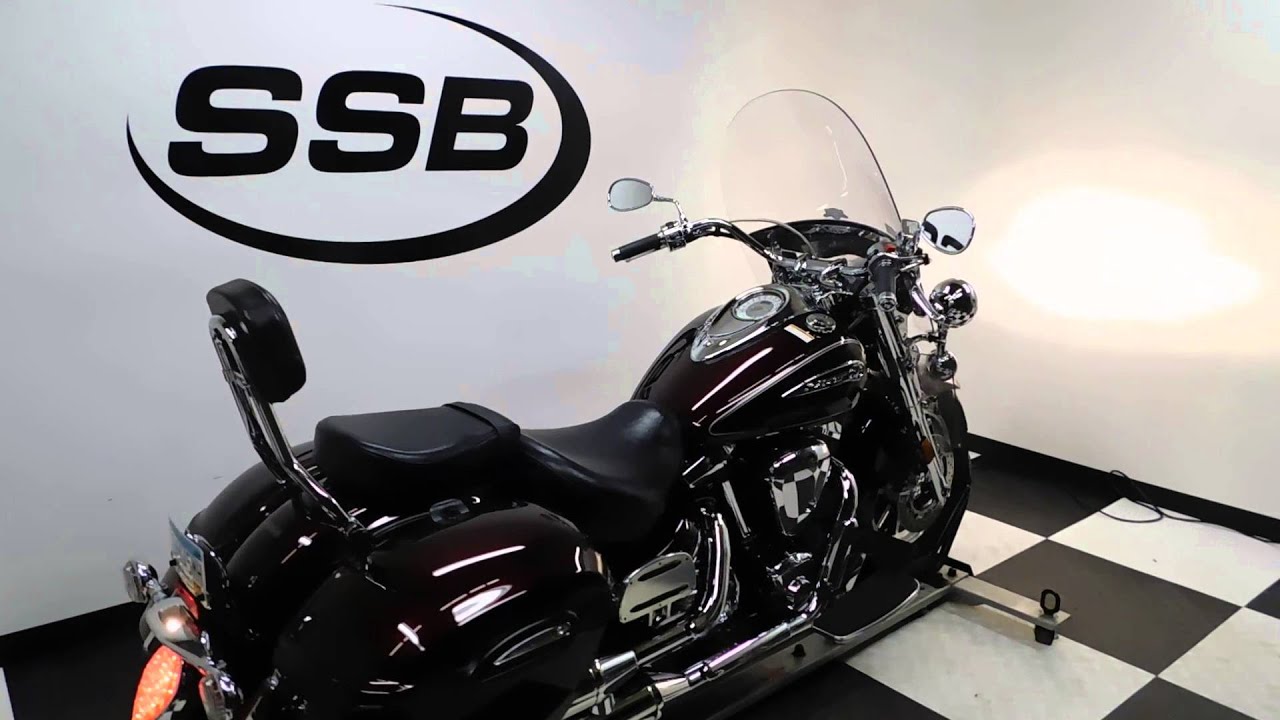 2011 Yamaha Road Star Silverado Maroon - used motorcycle for sale ...