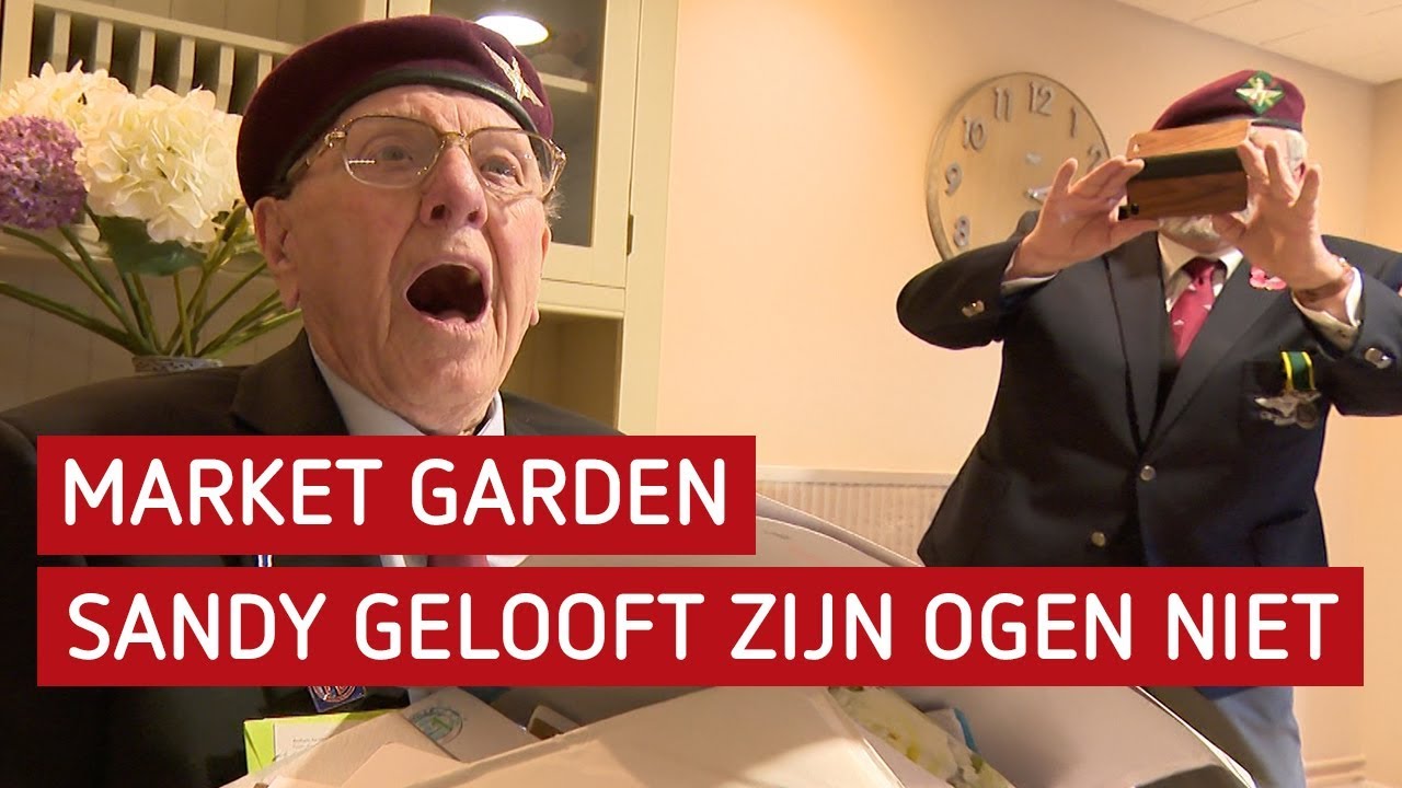 Veteraan Sandy (97) gelooft zijn ogen niet! - YouTube