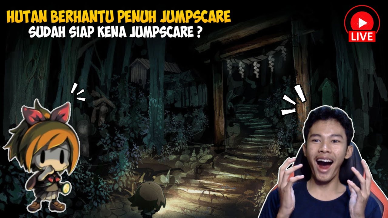 [ 🔴LIVE ] HANTU NAKAL SUKA JUMPSCARE !! Yomawari Midnight Shadow Bahasa ...