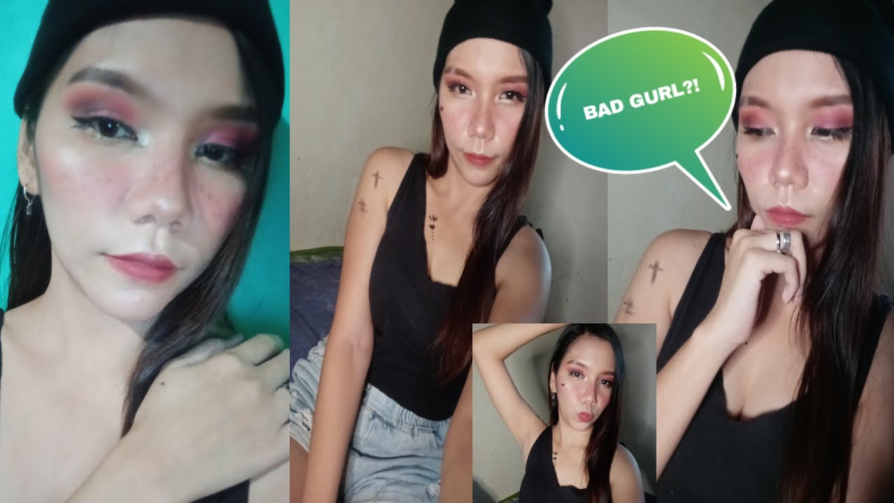 Turning myself into an ASIAN BAD GIRL 🖤 / MAKE-UP TUTORIAL - YouTube
