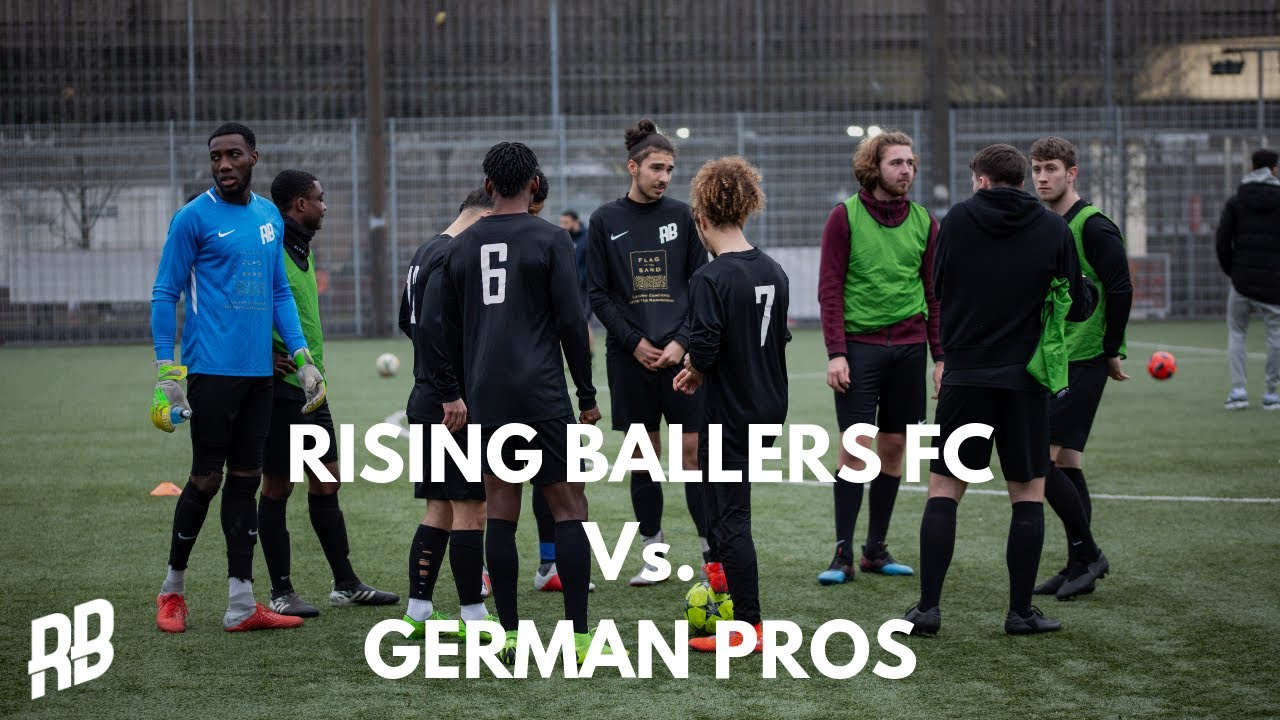 ARE WE THE REAL DEAL? | Rising Ballers vs Bundesliga Pros - YouTube