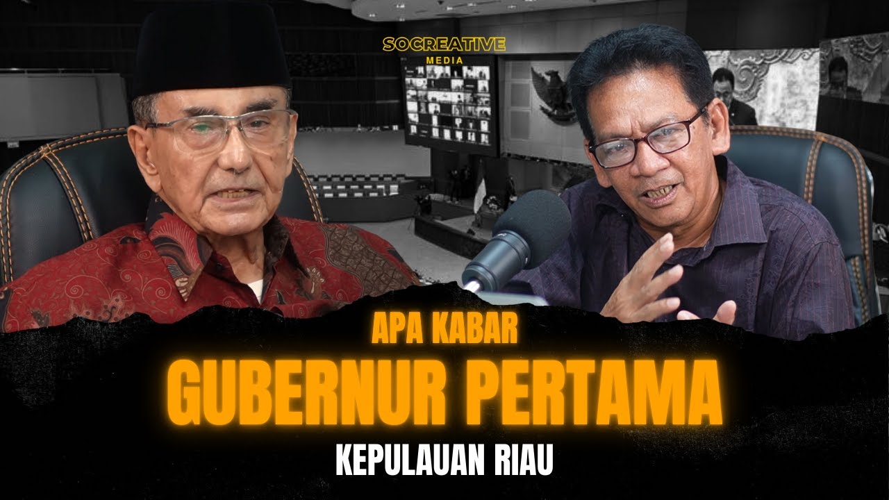 Senator Senior Dari Kepulauan Riau | Ismeth Abdullah, Gubernur Pertama ...