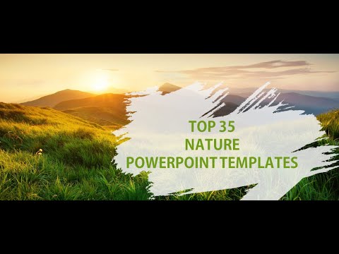 Top 35 Nature PowerPoint Templates to Enjoy the Serenity | SlideTeam ...