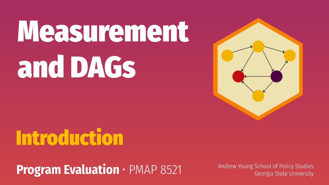 PMAP 8521 • (4) Measurement and DAGs: (0) Introduction - YouTube