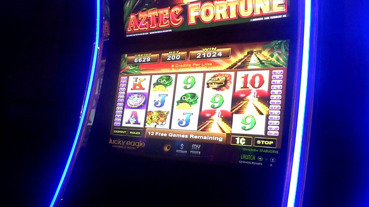 Aztec Fortune Slot Machine BIG WIN Bonus - YouTube