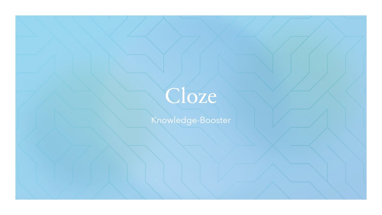 11 plus (english vocabulary cloze) - YouTube