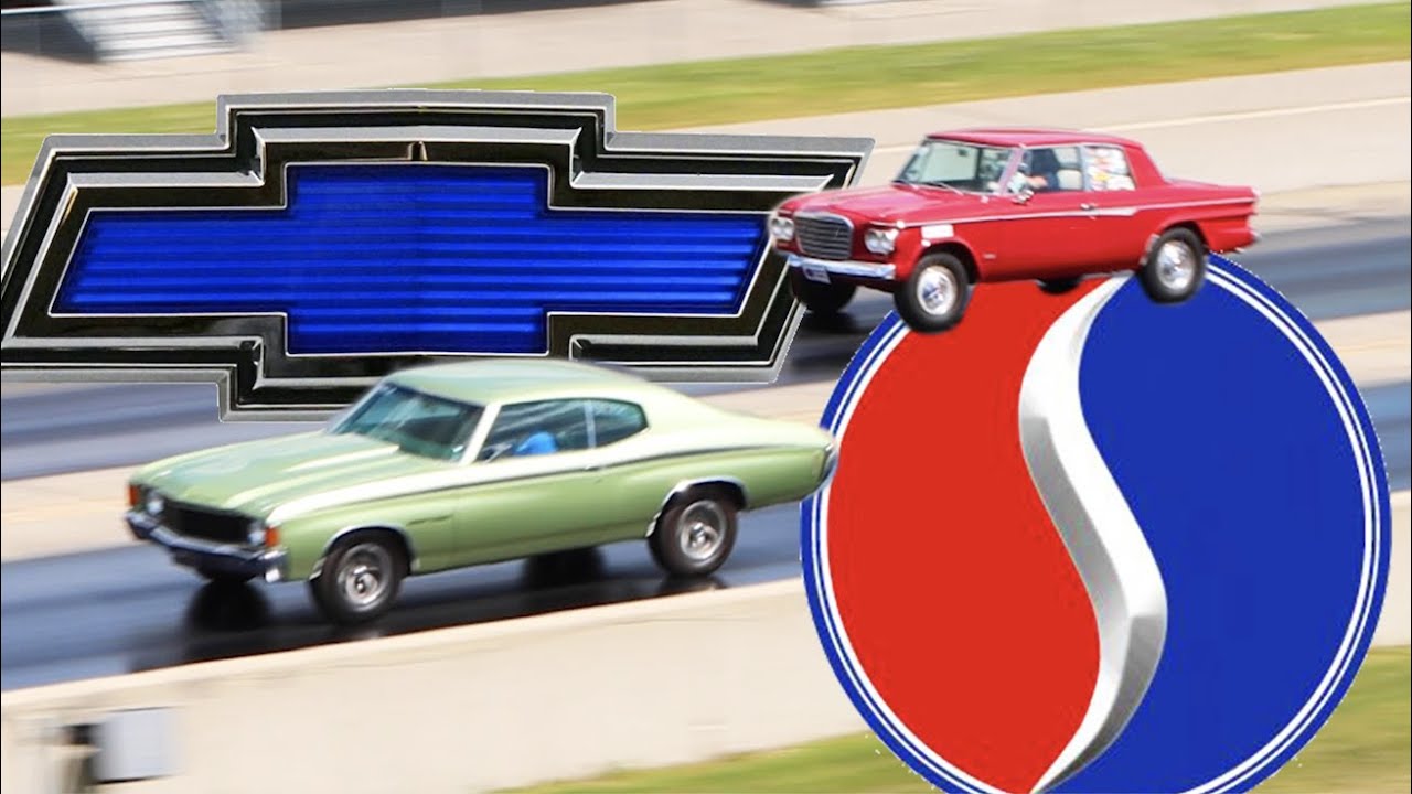 1972 Chevrolet Chevelle drag racing 1963 Studebaker Lark FACTORY STOCK ...