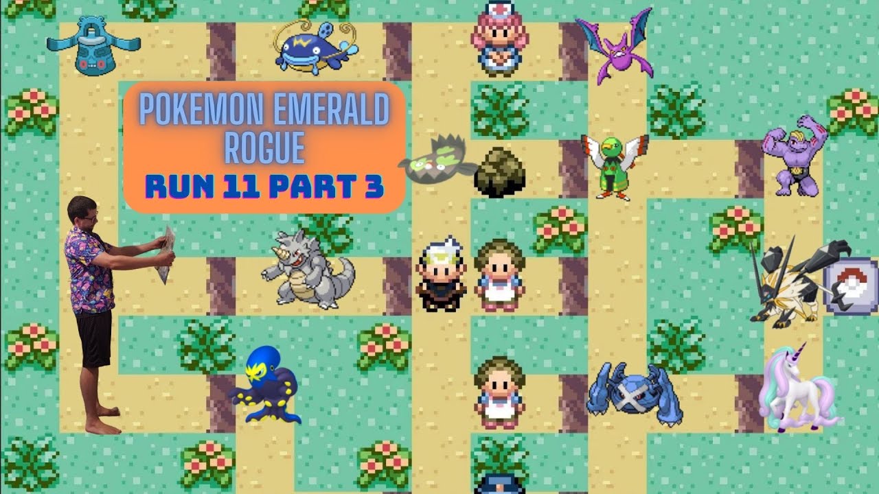 Pokemon Emerald Rogue: Can we make it without the power of Team Rocket ...