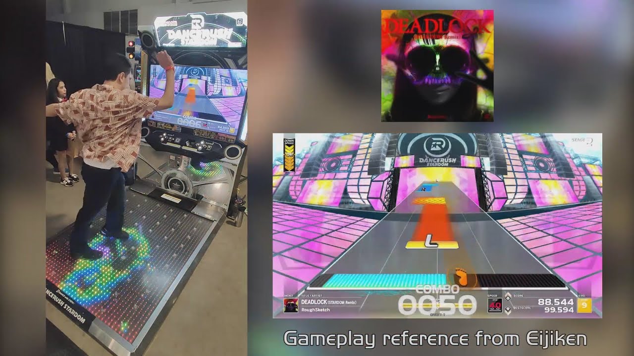 [DANCERUSH STARDOM] DEADLOCK (STARDOM Remix) Lvl 9 performance by Gpop ...