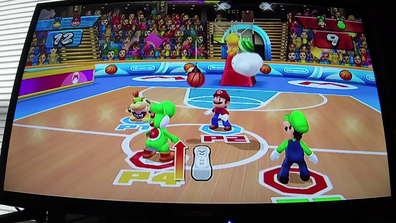 Mario Sports Mix: Basketball 2 vs 2 (Part 1 of 2) - YouTube