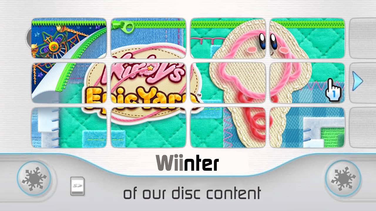 Wiinter of Our Disc Content #03: KIRBY'S EPIC YARN (Good-Feel/Nintendo ...