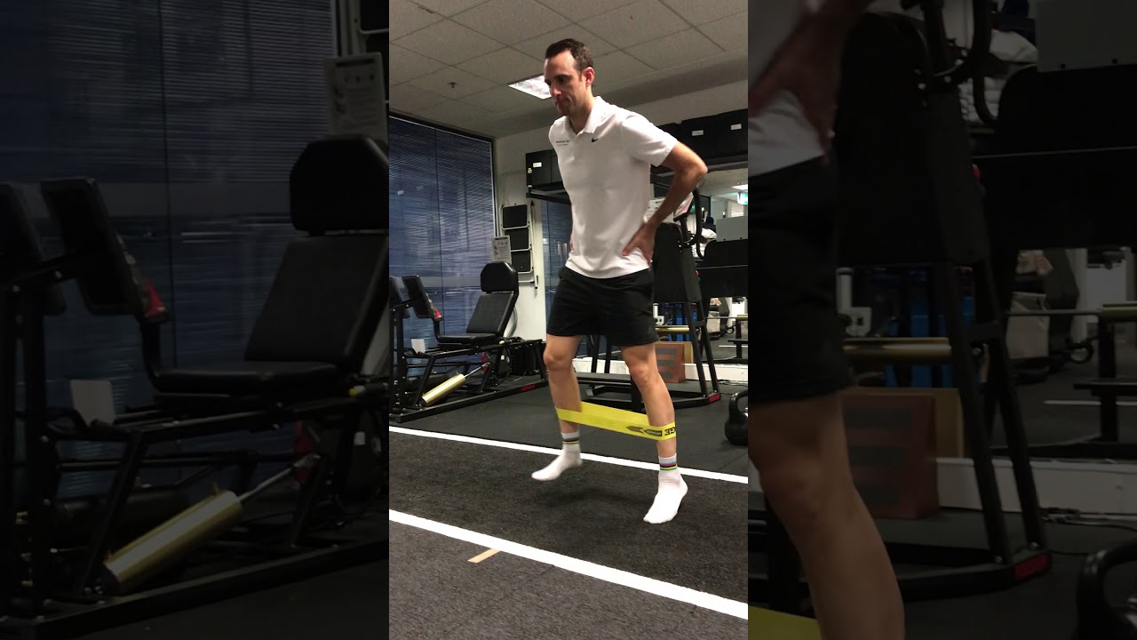Triple extension lateral walks - YouTube