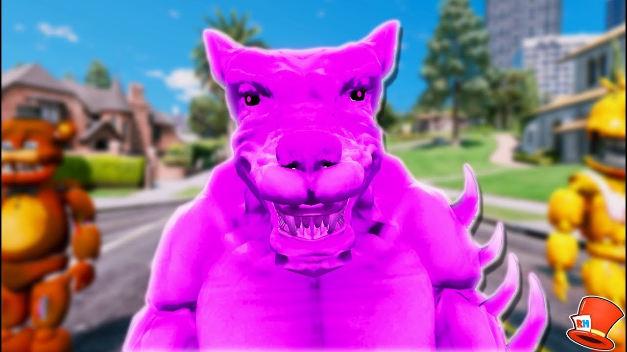 BRAND NEW SHADOW TWISTED WEREWOLF ANIMATRONIC! (GTA 5 Mods FNAF ...