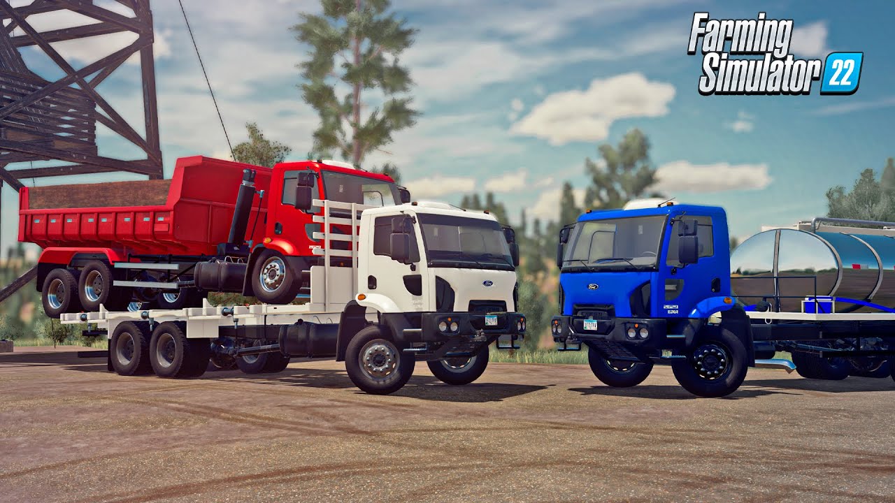 Pack de ford cargo off road para PC | Farming simulator 22 - YouTube