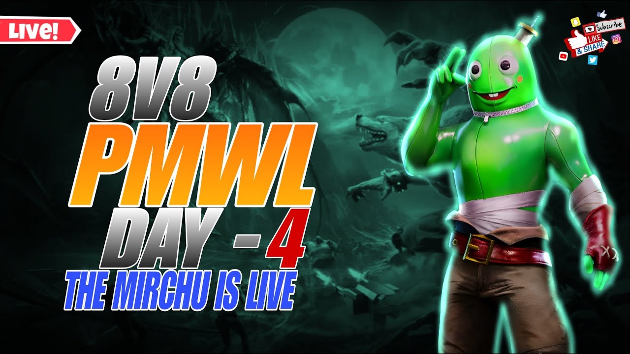 8v8 WoW PMWL DAY 4 THE MIRCHU PLAYZZZ is LIVE…! - YouTube