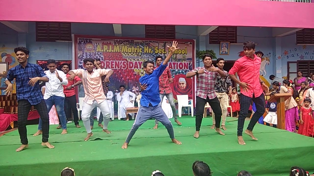 Children's day celebration apjm metric SCHOOL KARUNGAL - YouTube