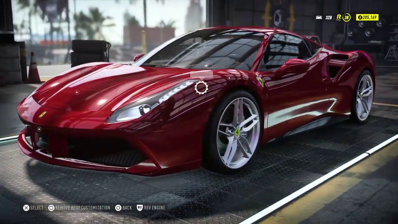 FERRARI 488 GTB Customization // NFS HEAT // GTMS GAMING - YouTube