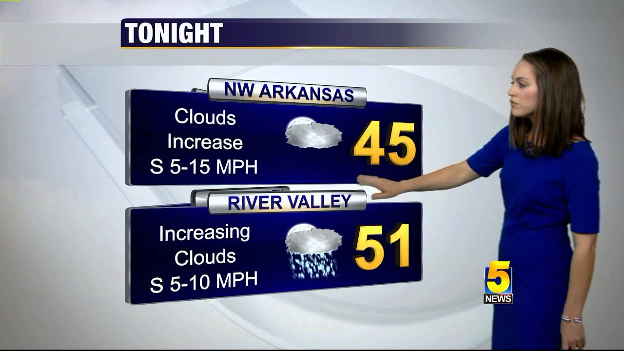 Shelby Hays 3/14/14 12PM KFSM Weather - YouTube