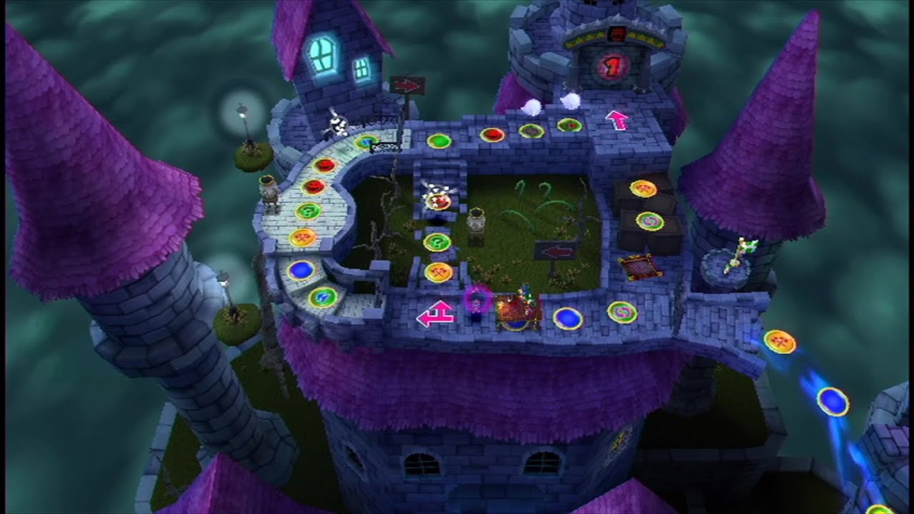Mario Party 9 #9 Boo's Horror Castle (Shy Guy Vs Magikoopa Vs Yoshi Vs ...
