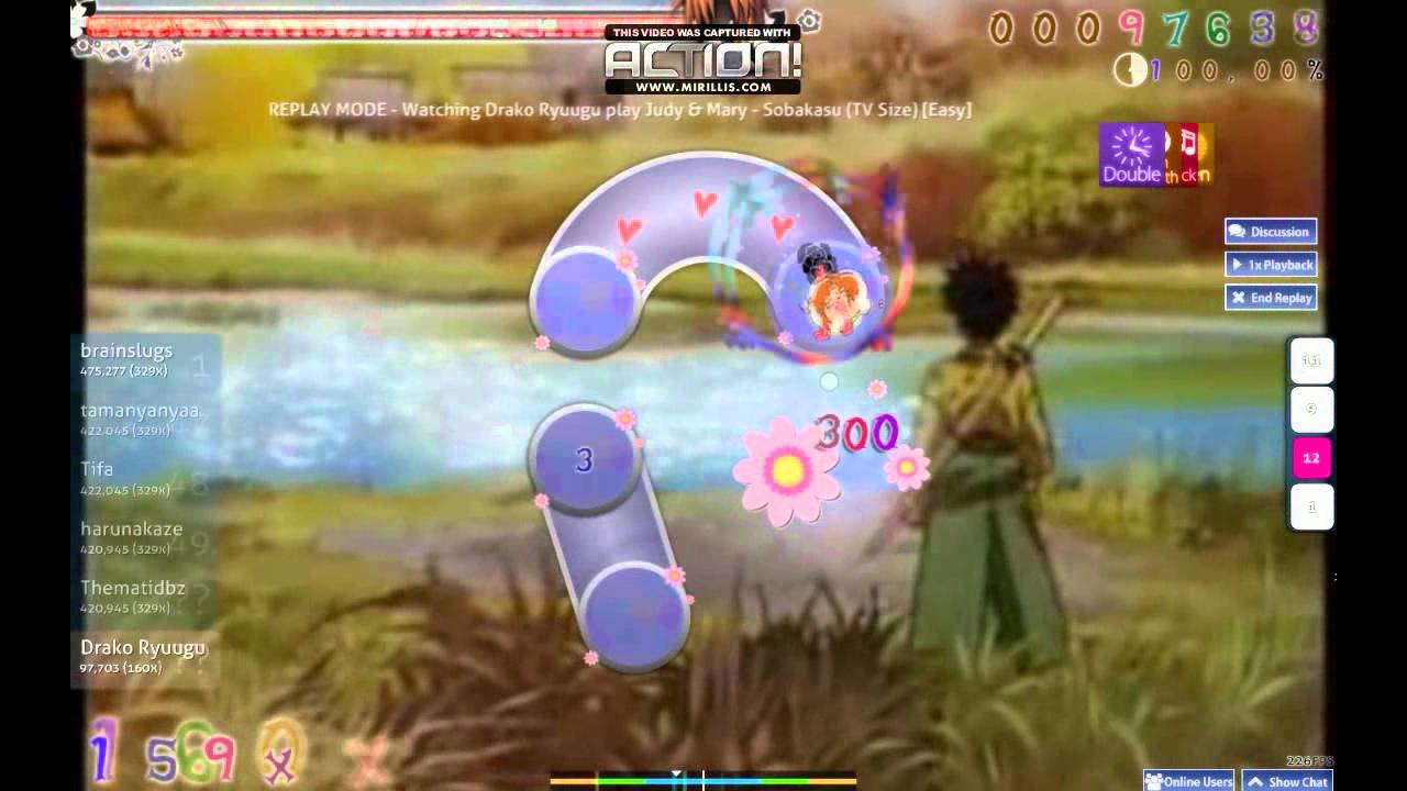 OSU! Sobakasu (TV Size) (Easy) (S) (HR,DT,HD,SD) - YouTube