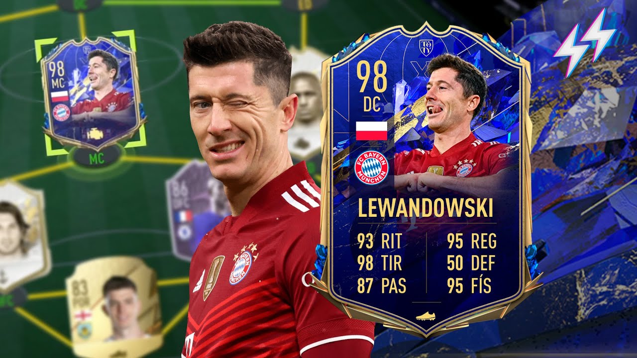 ROTISMO o TRONQUÍSIMO? LEWANDOWSKI 98 TOTY REVIEW! FIFA 22 ULTIMATE ...
