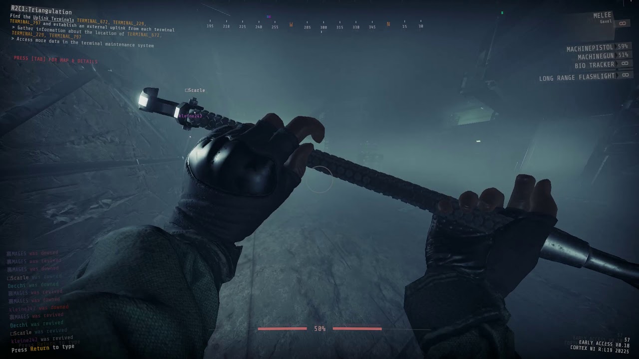 「GTFO」 R2C1 ハンマー縛り || R2C1 Hammer Only - YouTube