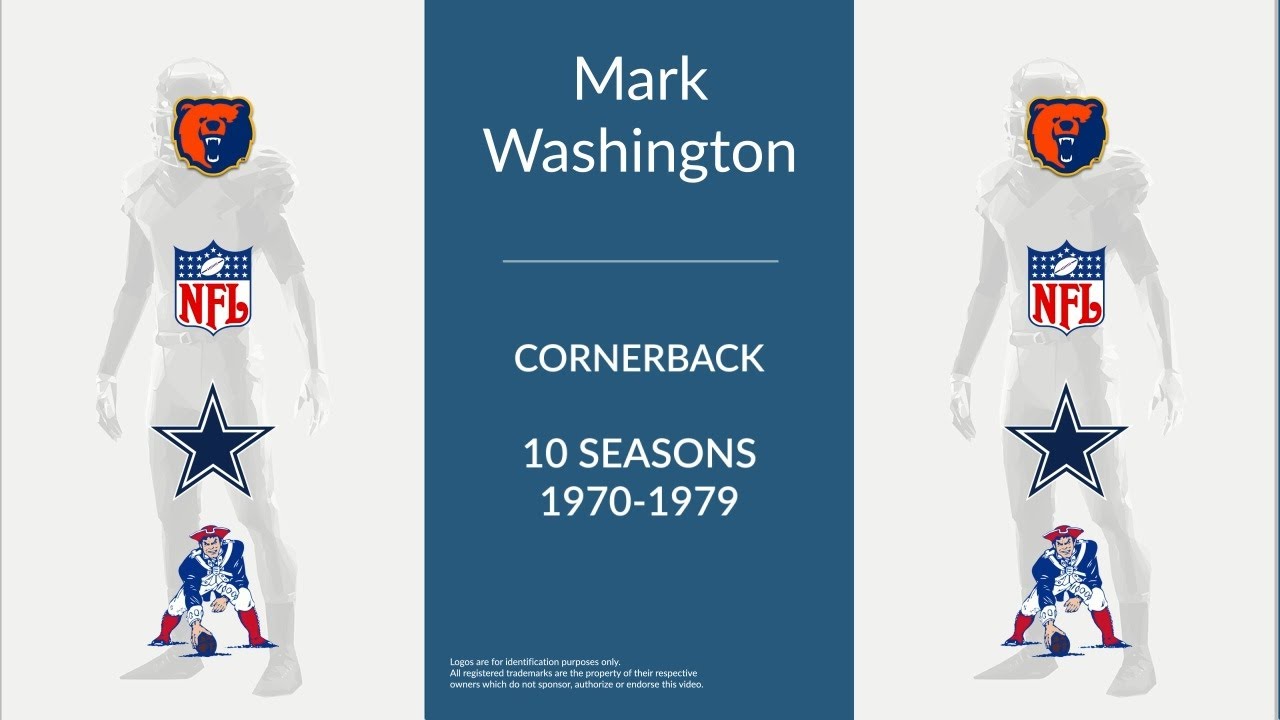 Mark Washington: Football Cornerback - YouTube
