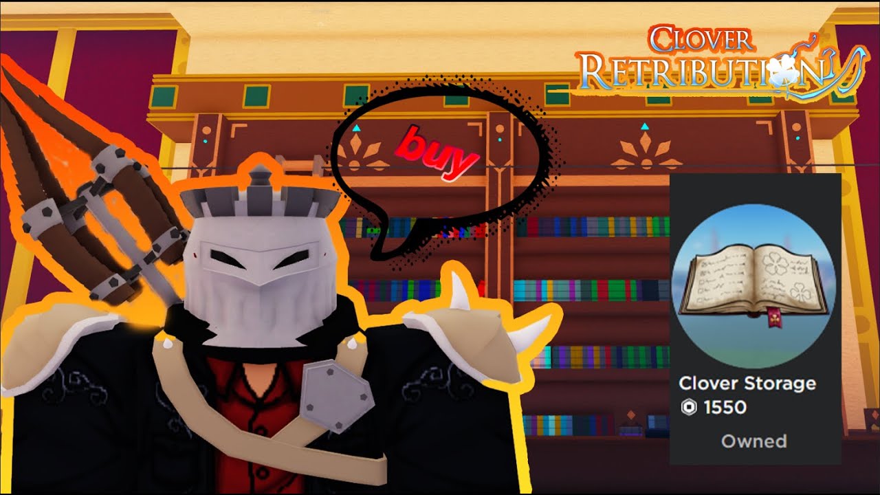 Is Clover Storage good and how to use it in clover retribution? - YouTube