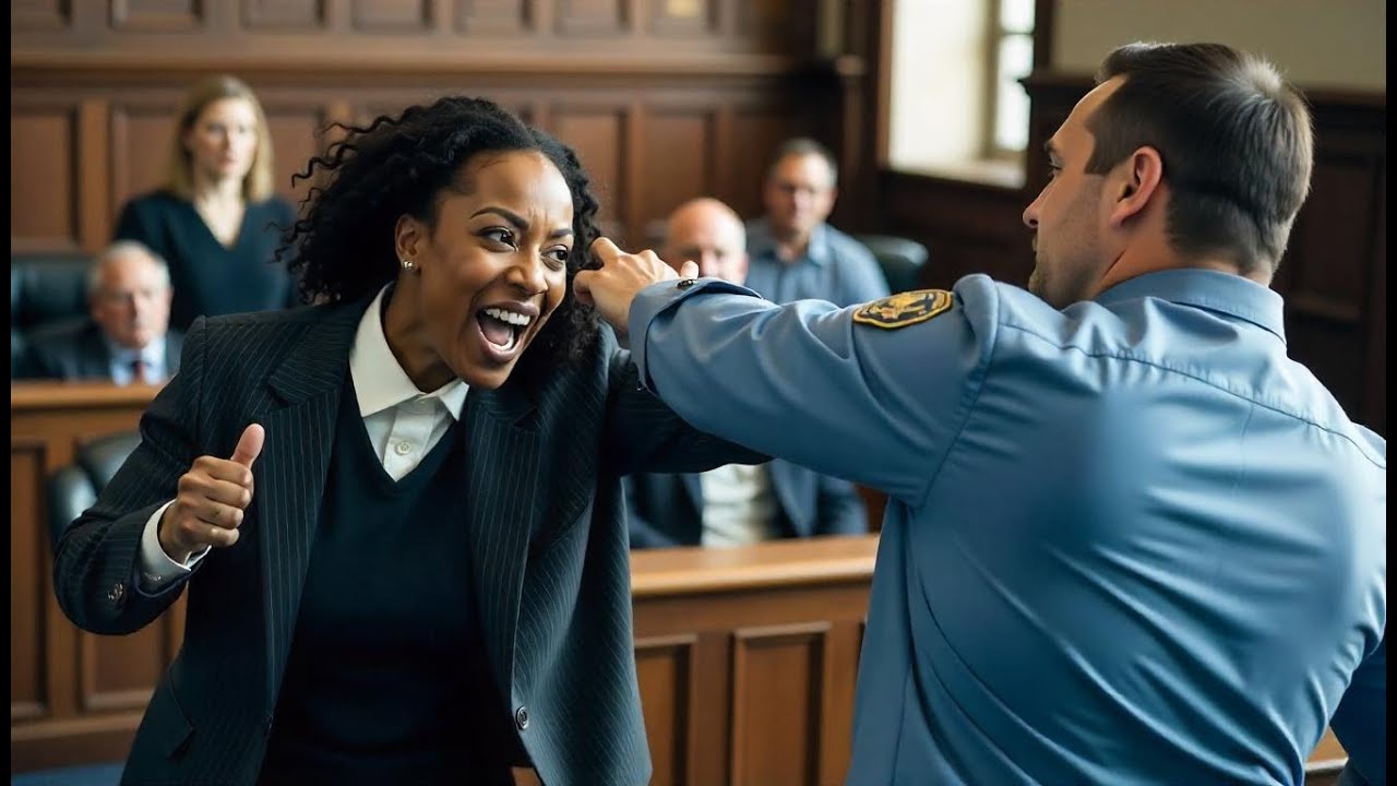 Arrogant Cop Strikes Black Judge in Court—Stunned When She Takes a ...