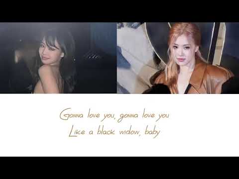 rosé and Jennie (Black widow)  lyrics ✨